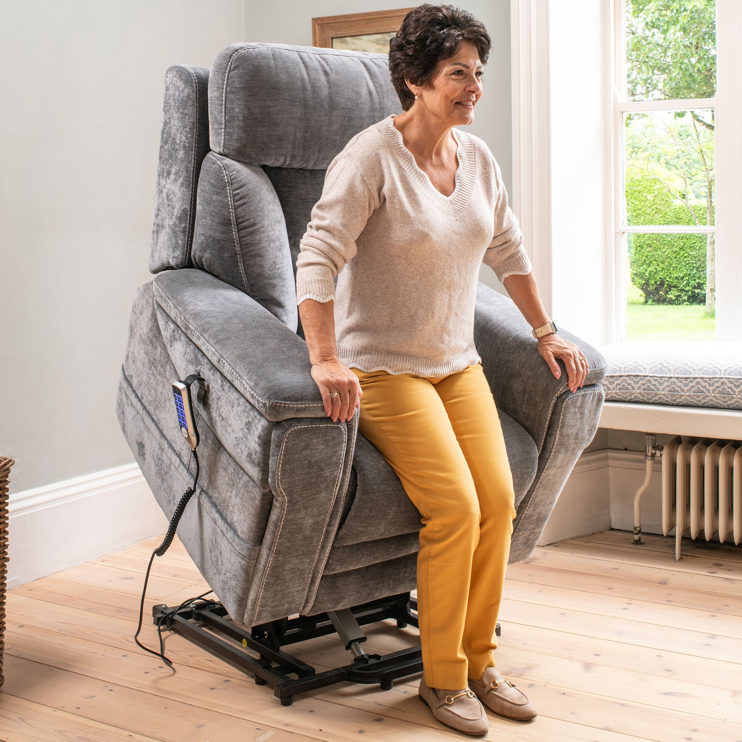 The Ultra Comfort - 5 Motor Riser Recliner & Sleeping Chair – Solutions ...